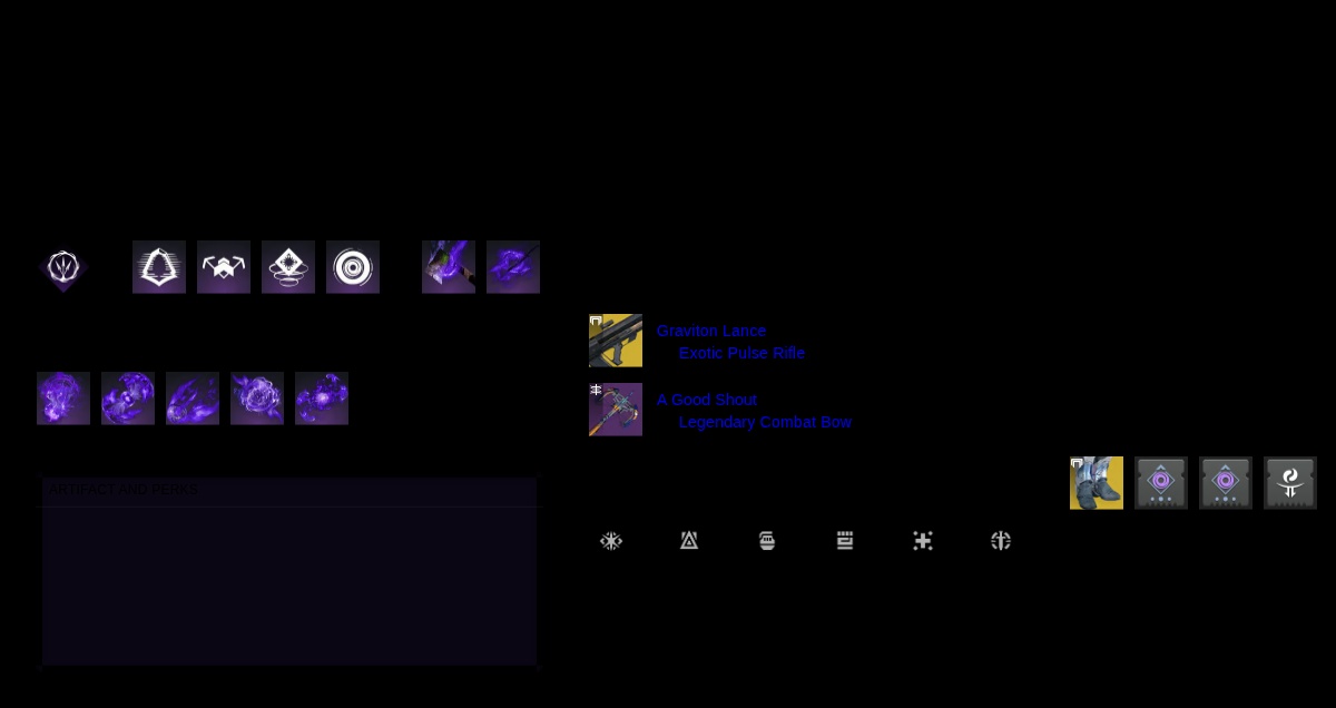 Moebius Quiver DPS - Destiny 2 Void Hunter Build by ShinyBlade
