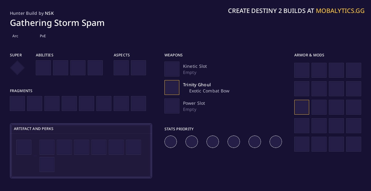 Gathering Storm Spam - Destiny 2 Arc Hunter Build by NSK
